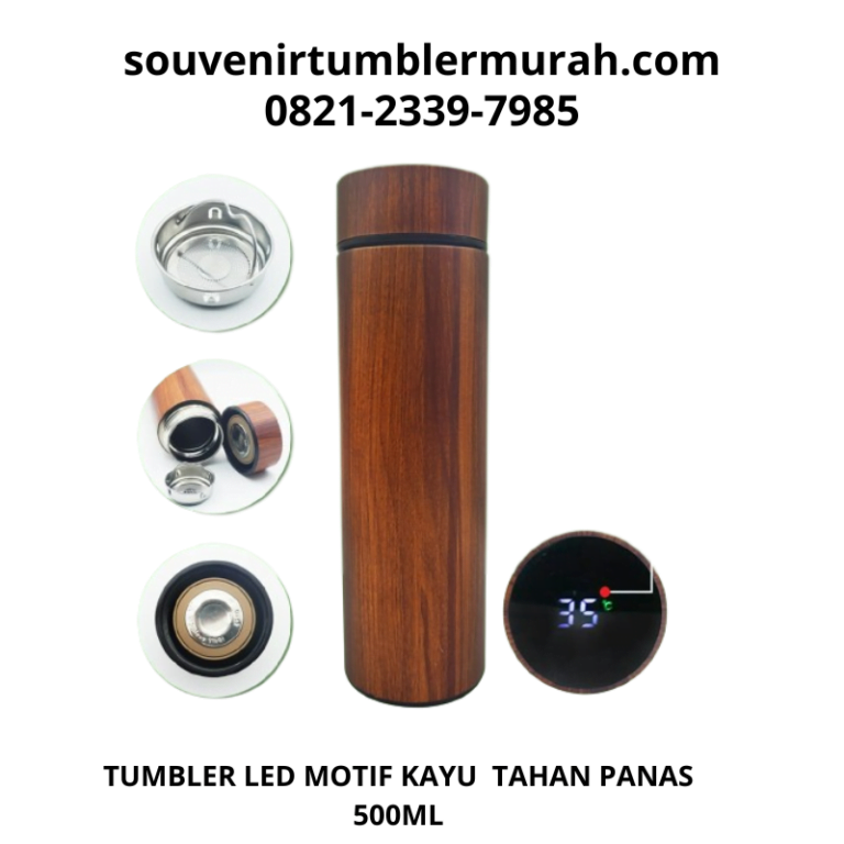 Tumbler Custom LED Souvenir Pernikahan Unik Untuk Anda
