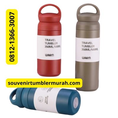 Tumbler Stainless Polos Bisa Custom Logo 081213663007