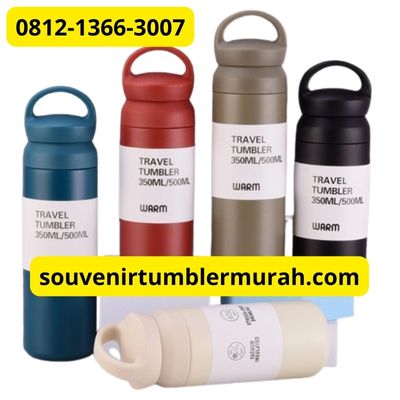 Tumbler Stainless Polos Bisa Custom Logo 081213663007